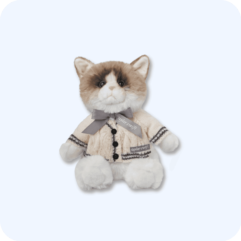 Taylor Swift Cat Plush | Official Cardigan Plush Cat Store